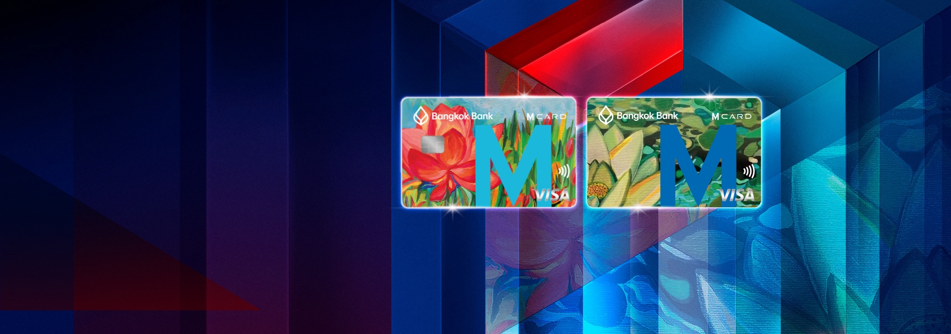 บัตรเดบิตดิจิทัล Bangkok Bank M Visa