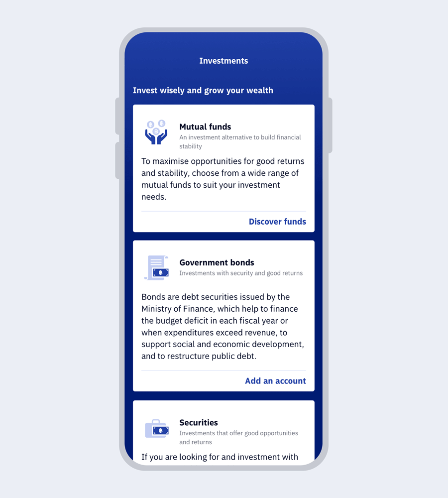 Request to open Securities Trading Account