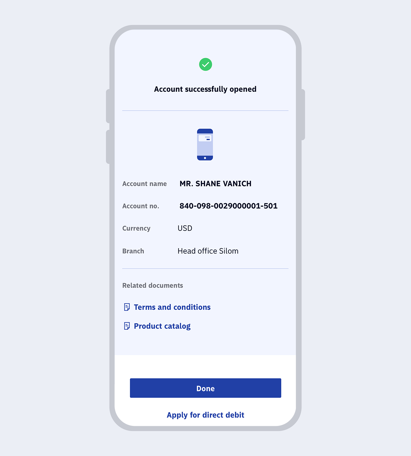 FCD e-Savings account