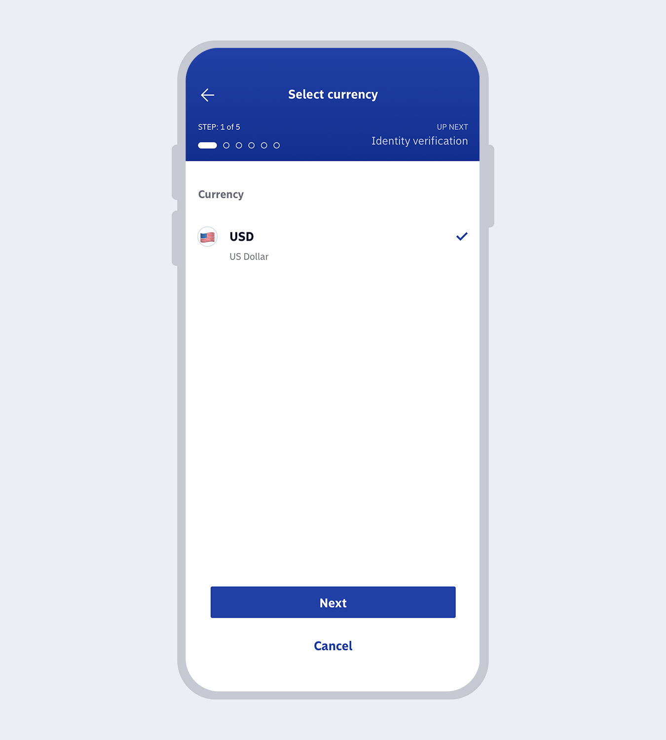 FCD e-Savings account